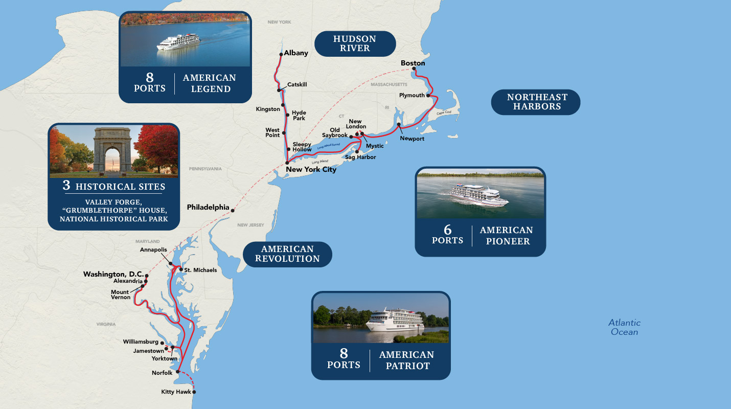 Extended Cruise Vacations | Best Long Cruises Across the U.S.