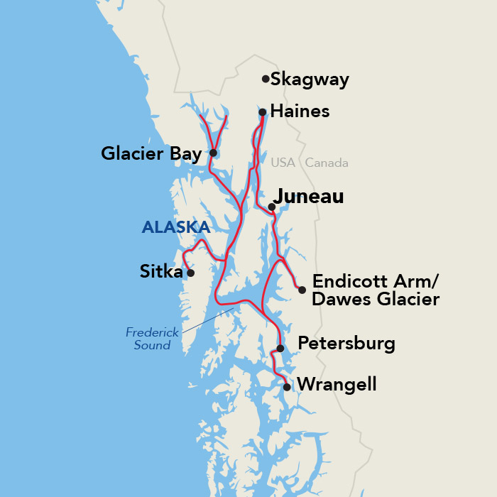 12 Day Alaskan Explorer Cruise | Roundtrip Cruises from Juneau