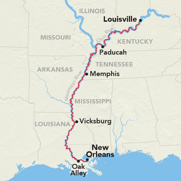 Highlights of the Mississippi Cruise | Round-Trip From New Orleans
