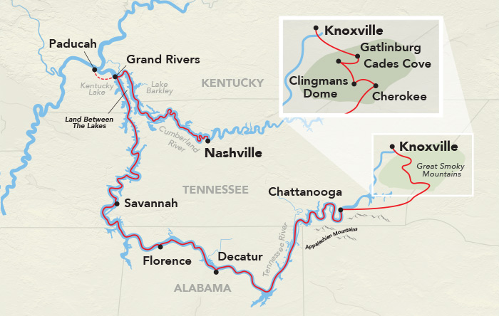 Tennessee & Cumberland Rivers Cruises | Music, History & Culture