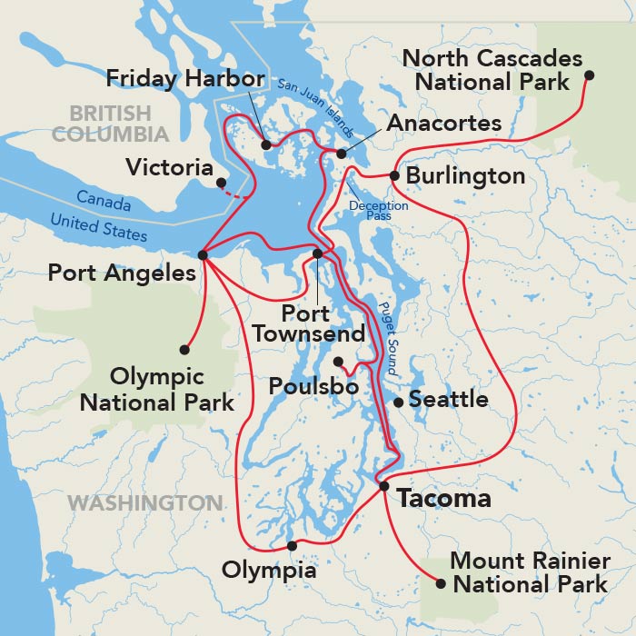 Mount Rainer National Park Tour | PNW Cruise Excursion
