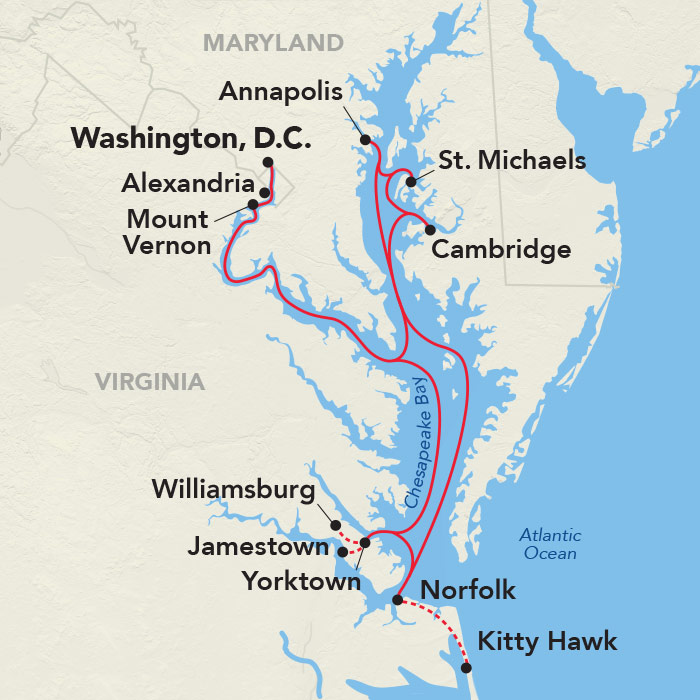 Revolutionary War Cruise 2026 | Month-Long US River Cruise